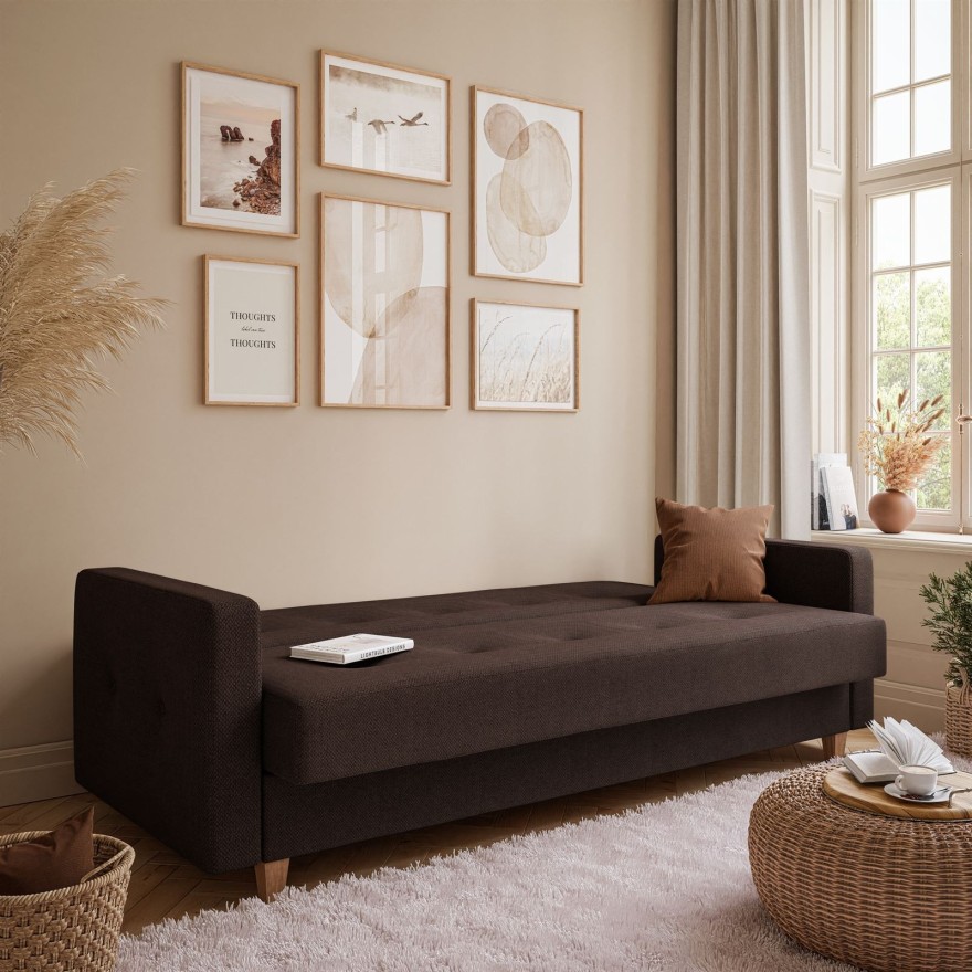 Microfiber futon sofa store